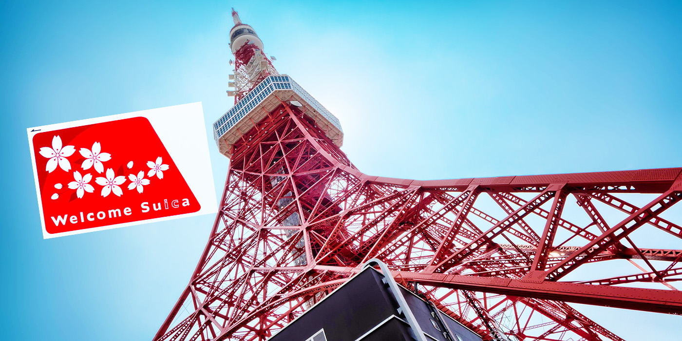 The Welcome Suica card - A popular rail card for travelers to Japan